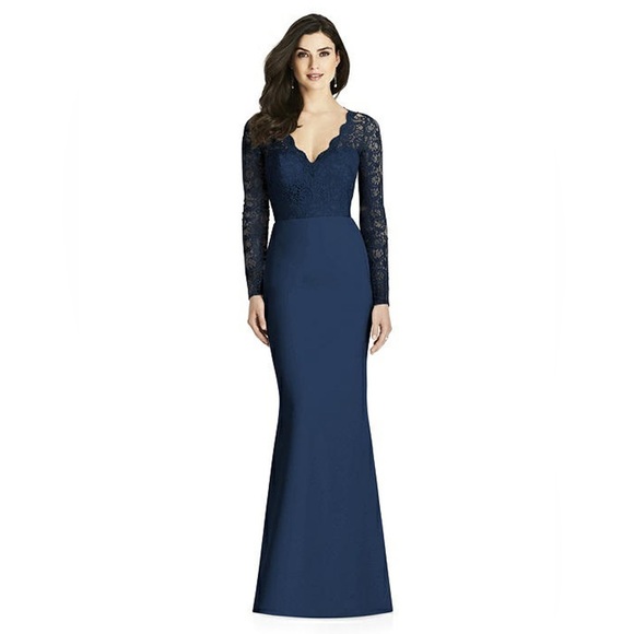 Dessy Collection | Dresses | Dessy Bridesmaids Dress Style 34 Midnight ...